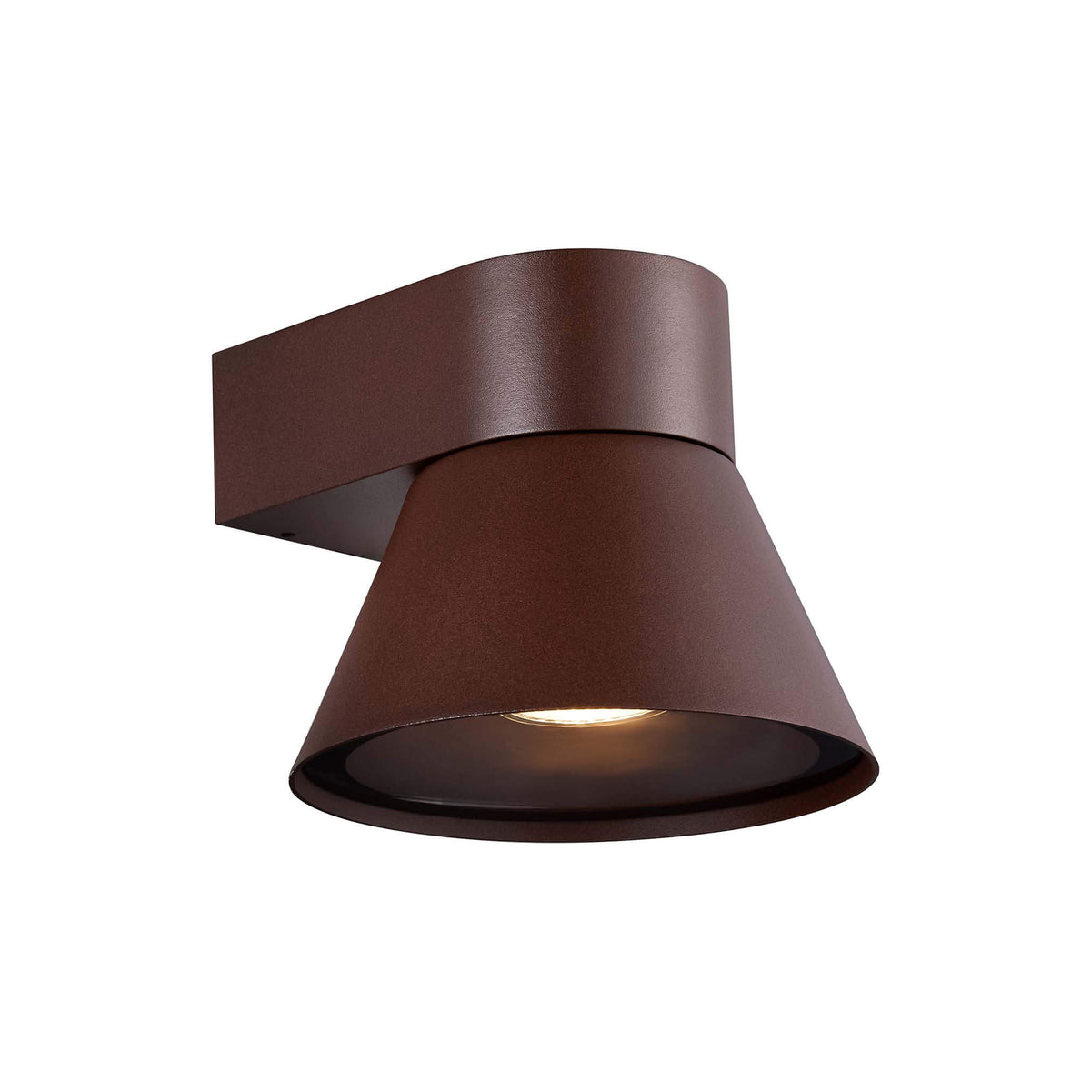 Kyklop Cone Wall light rusty - candeeiro de parede para exterior e ...