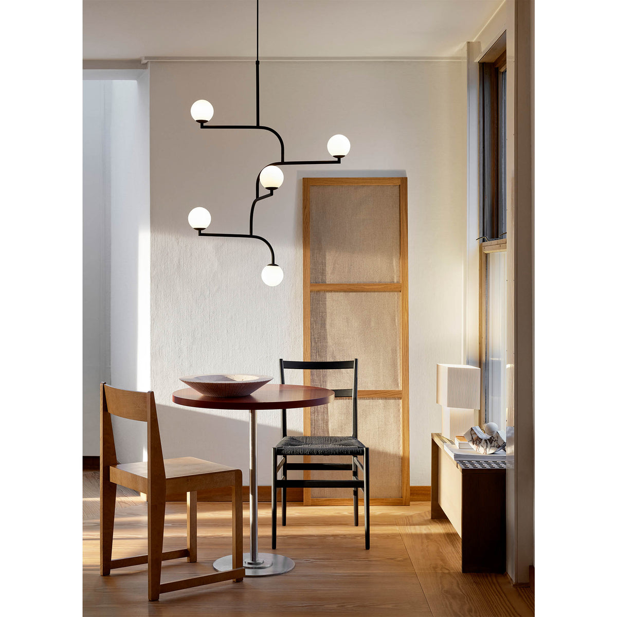 Mobil 100 chandelier brass - lustre em metal e vidro - 510 158 Pholc ...