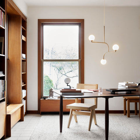 Mobil 100 70 chandelier black - lustre em metal e vidro - 510 135 510 ...