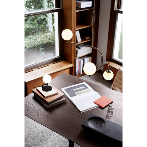 Mobil 100 70 chandelier black - lustre em metal e vidro - 510 135 510 ...