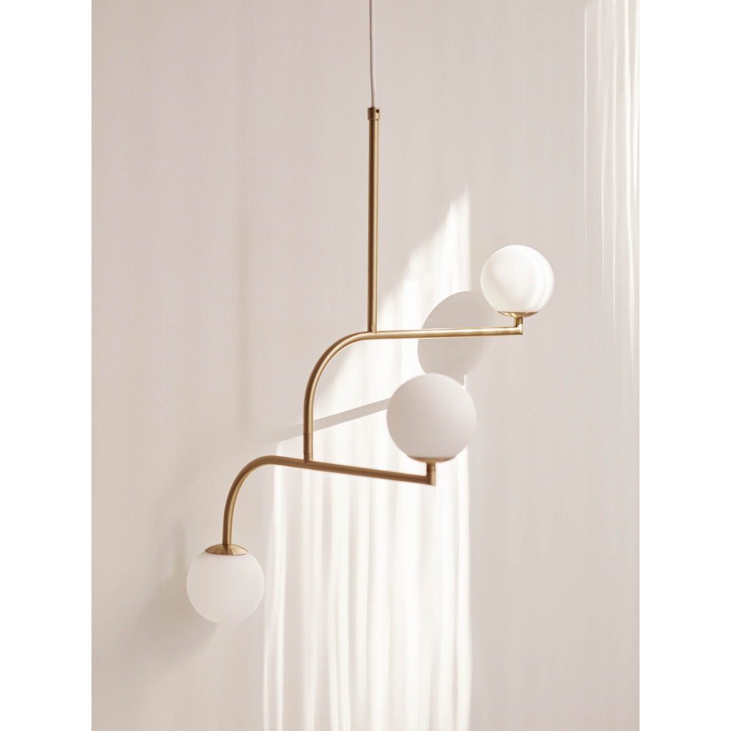 Mobil 100 70 chandelier black - lustre em metal e vidro - 510 135 510 ...