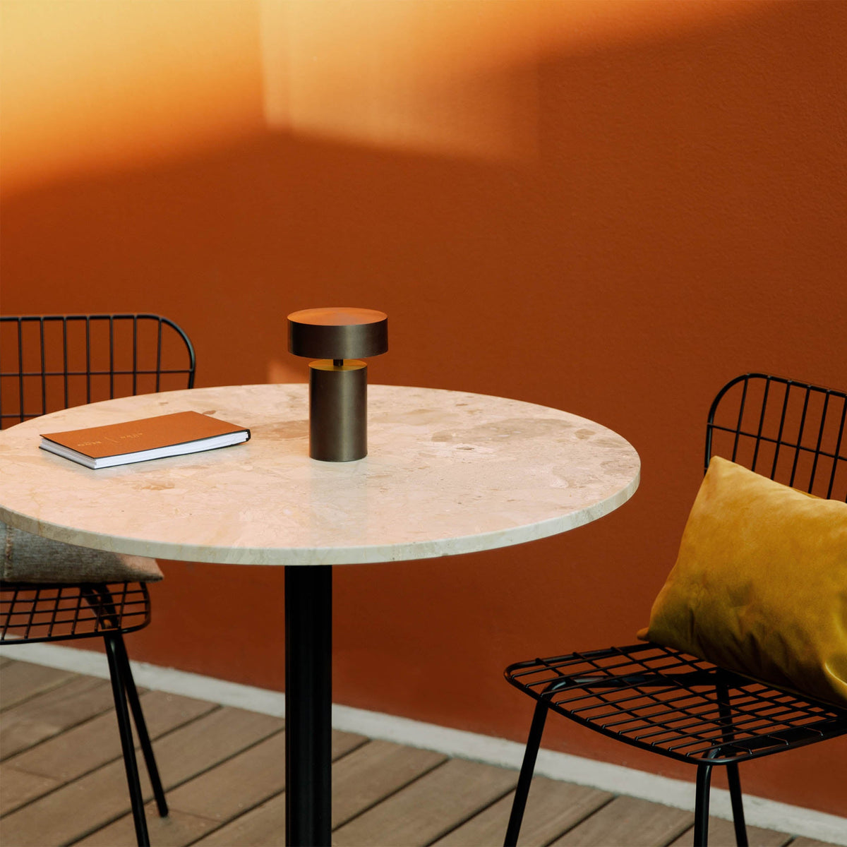 Column portable table lamp bronze - candeeiro portátil - 71223-001231 ...