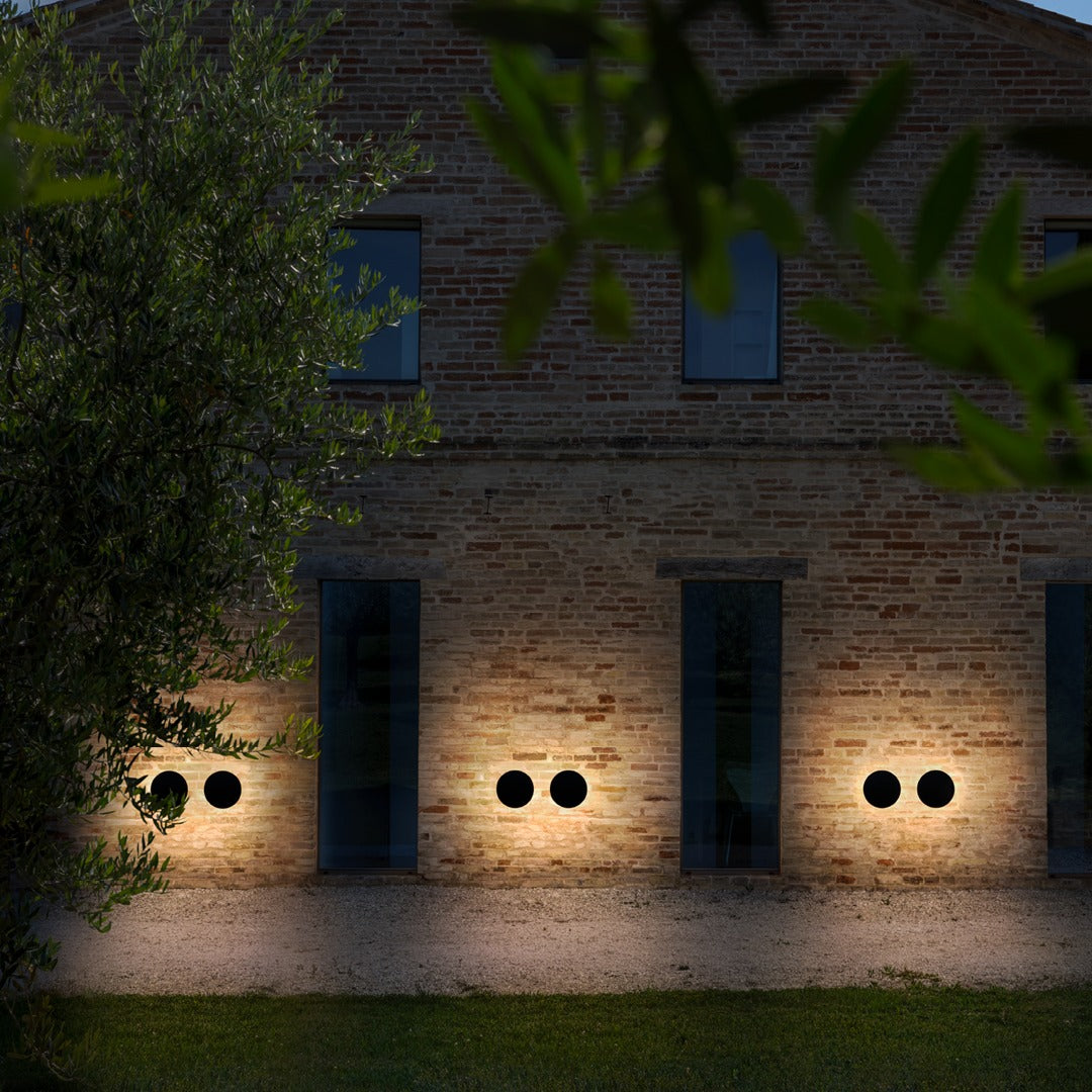 Punto AP D18 wall lamp coffee - candeeiro saliente de parede para ...