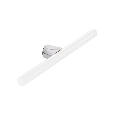 Esse 14 tube lamp S14D white marble - iluminação técnica linear com ...