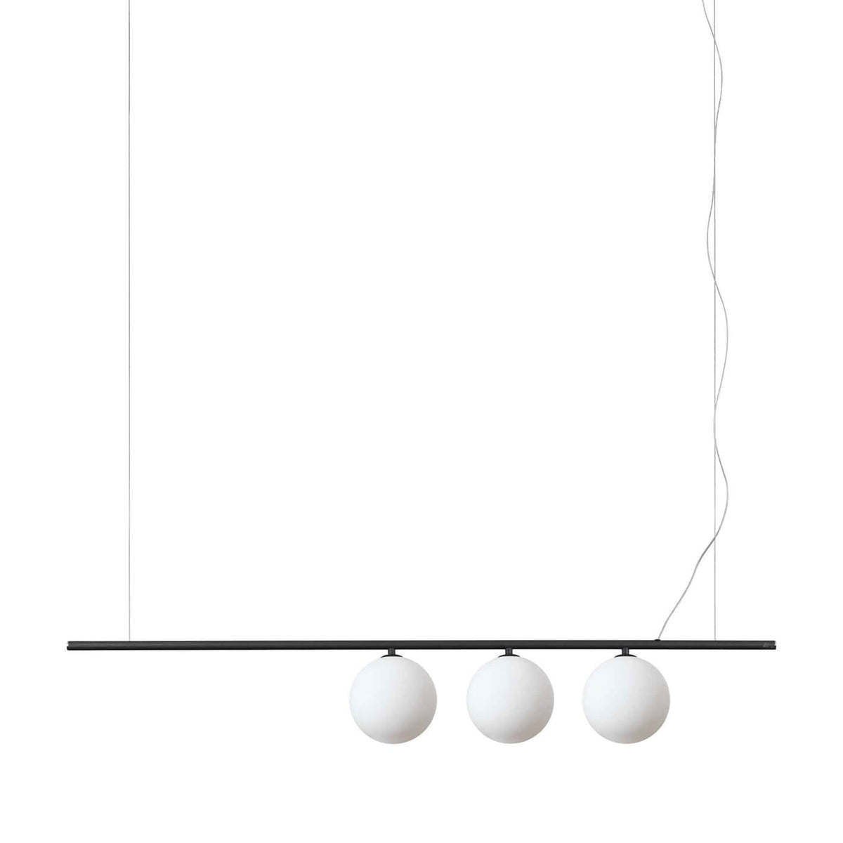 Perline SP3 pendant lamp brass - candeeiro suspenso com globos em vidro ...