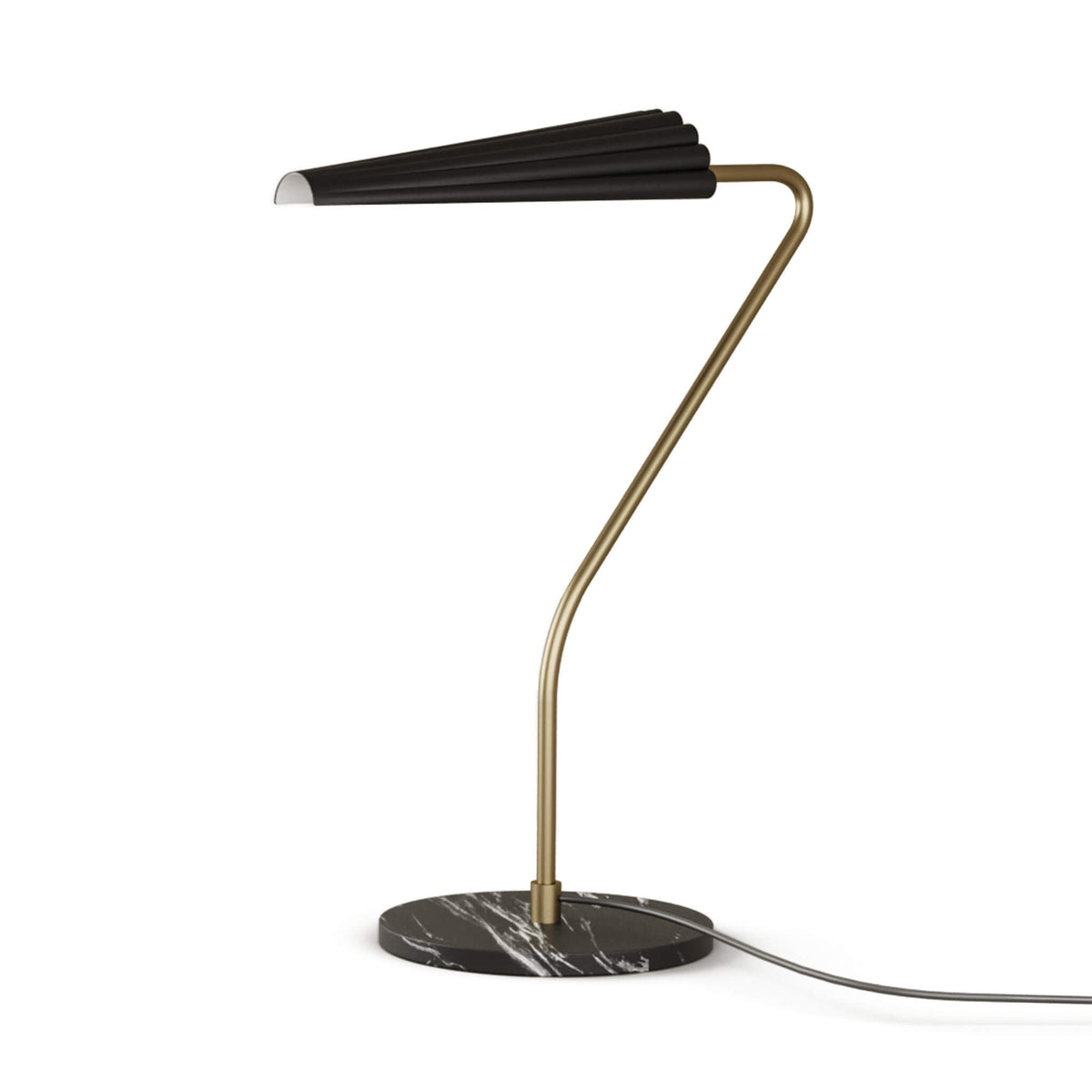 Bion table lamp aged gold and white - Candeeiro de mesa design com base ...
